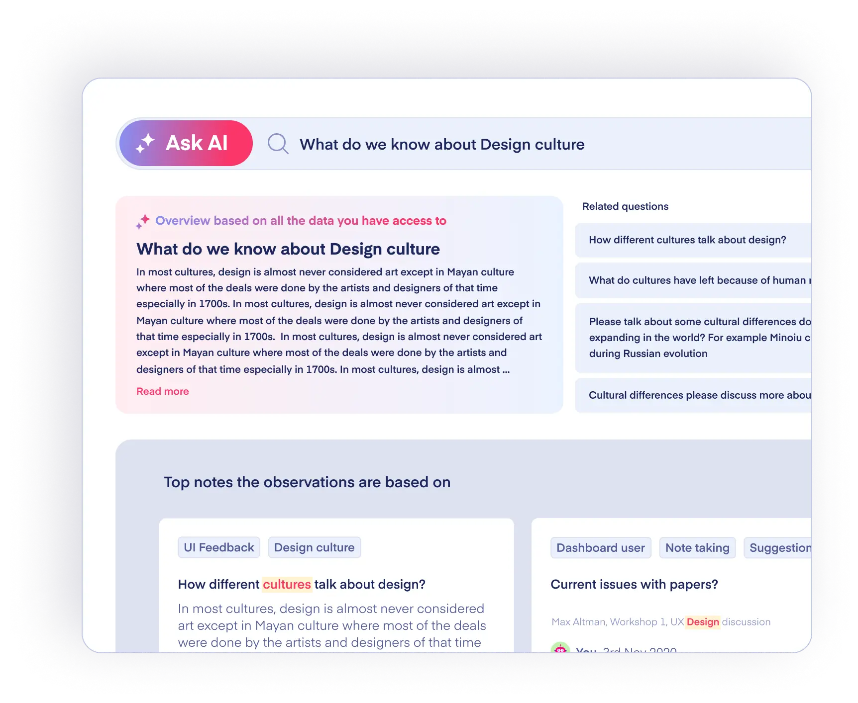 UX Research Repository For User Interviews | HeyMarvin | Marvin